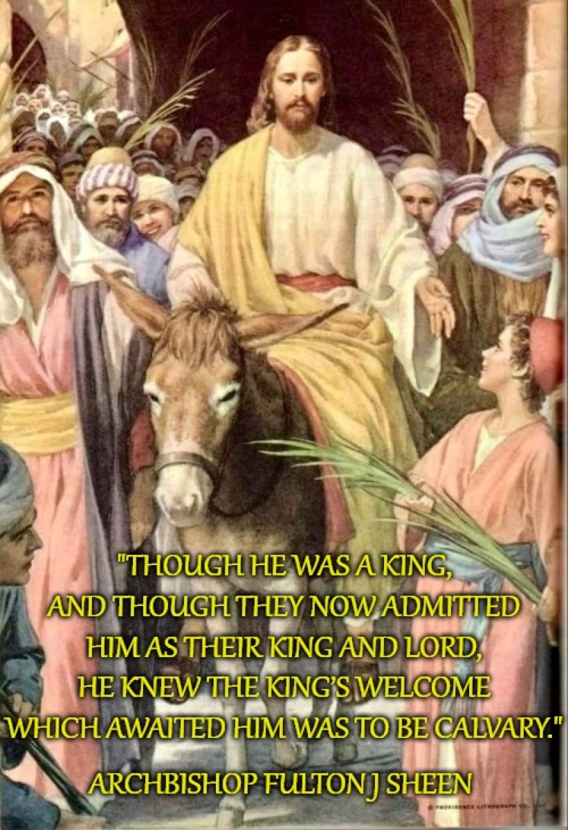 Palm Sunday of the Passion of the Lord (Year B) - 24 March