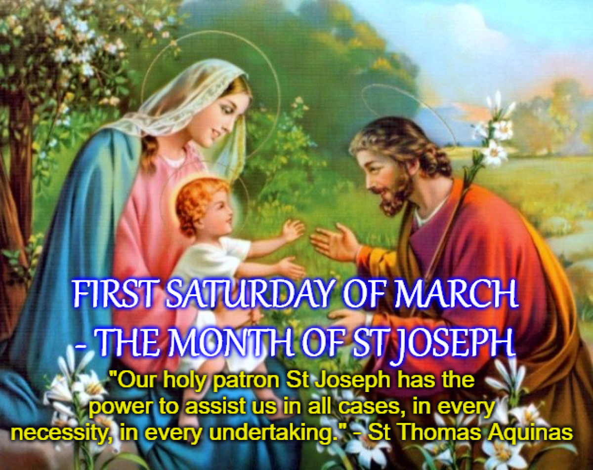 First Saturday of March 2025