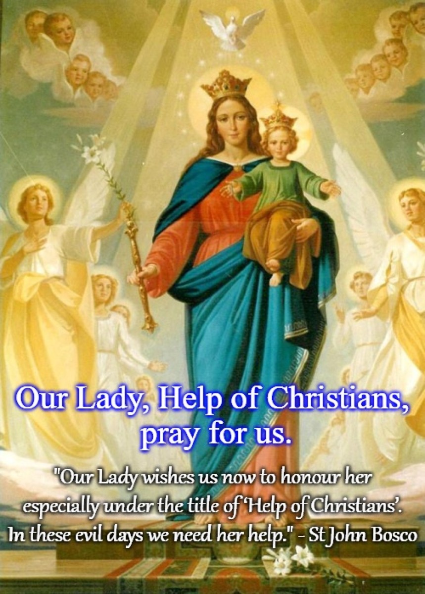 Solemnity of Our Lady, Help of Christians, Patroness of Australia - 24 ...
