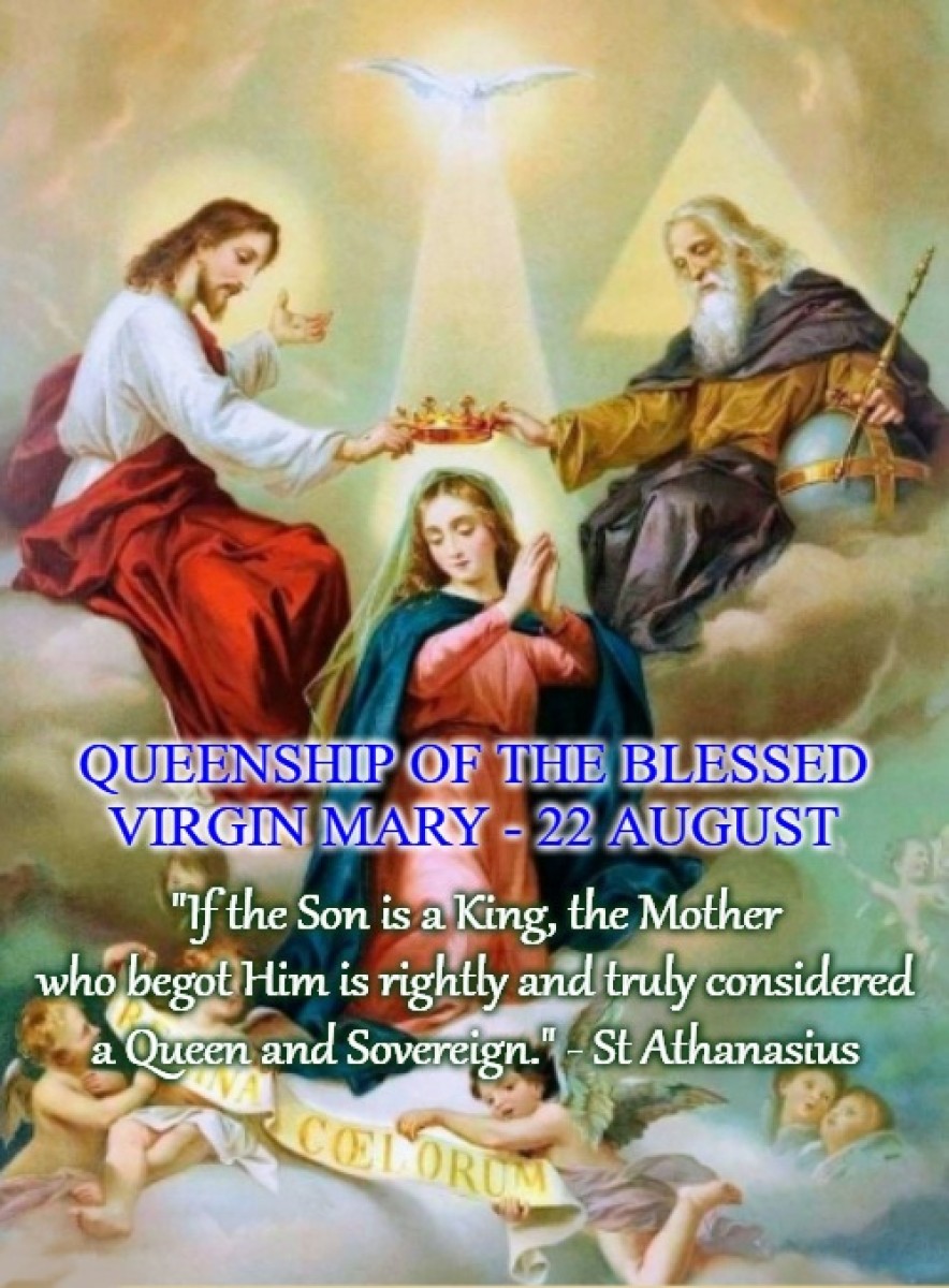 Memorial of the Queenship of the Blessed Virgin Mary - 22 August 2025