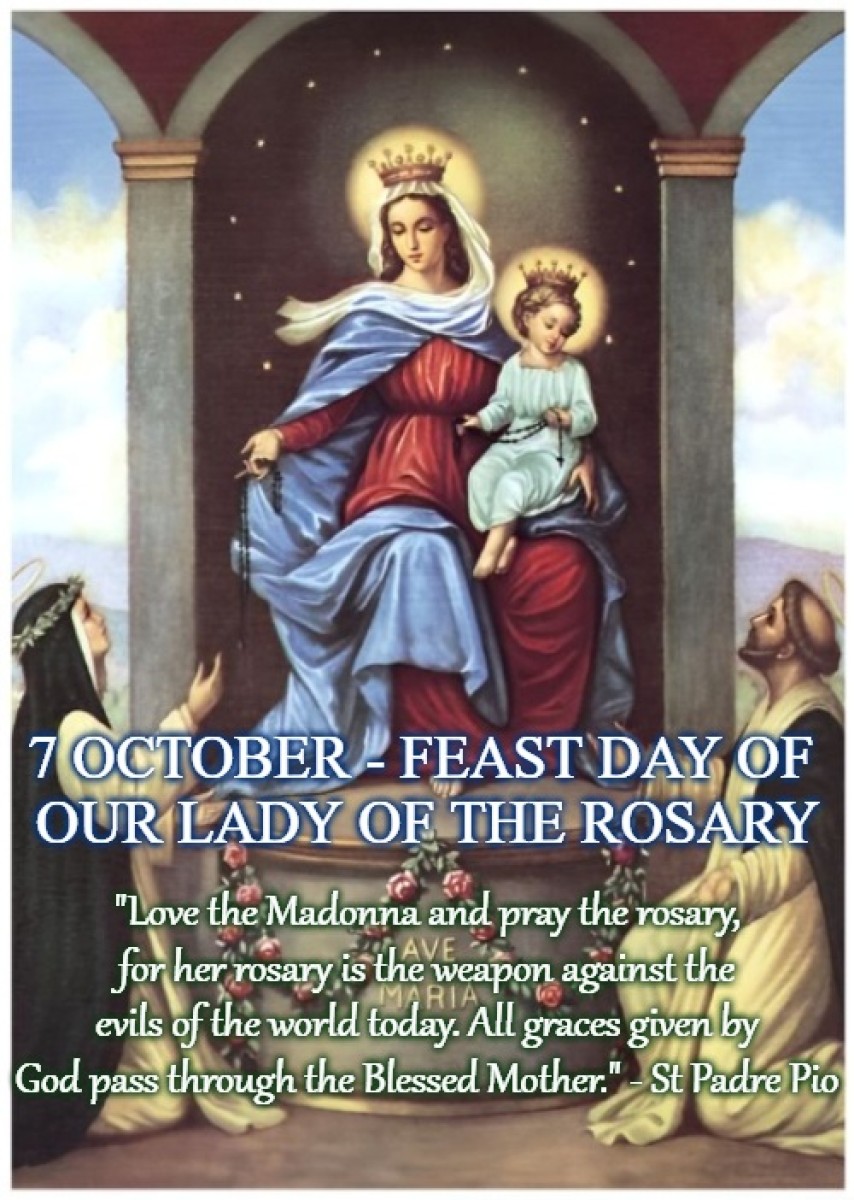 Feast Day of Our Lady of the Most Holy Rosary - 7 October 2025