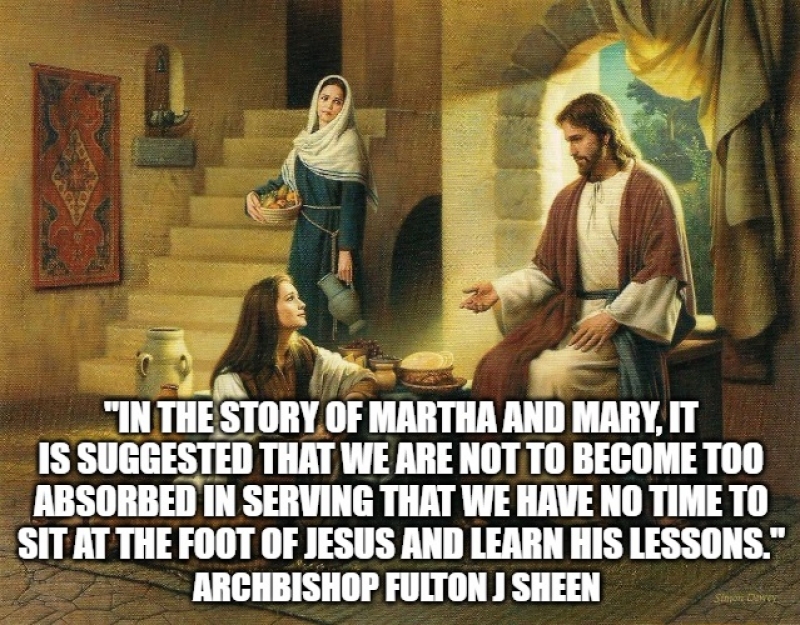 16th Sunday in Ordinary Time (Year C) - 17 July